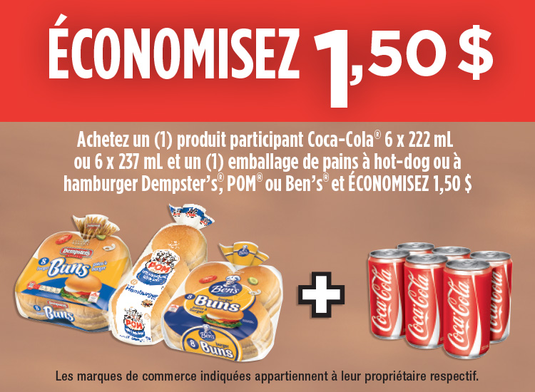 Économisez 1,50 $ - POM & Coca-Cola - Cadeaux Gratuits